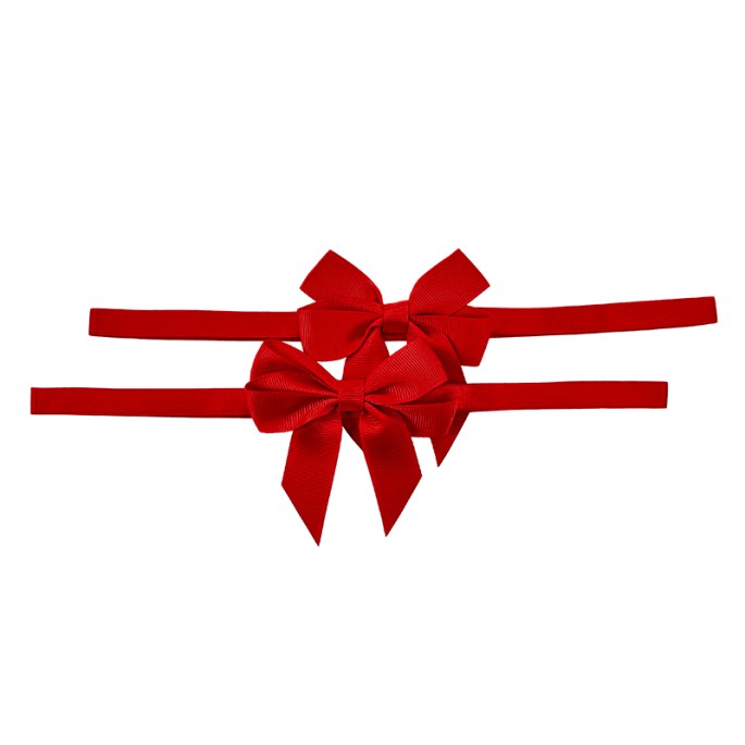 Ribbon Bow with Elastic Loop Gift Packaging Stretch Loop - SHENZHEN ...